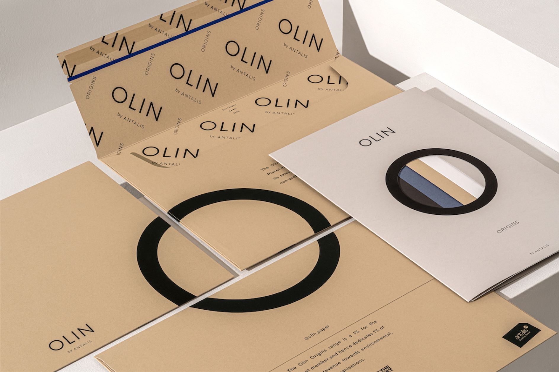 Designing for designers: new Olin Origins paper branding merges graphic ...