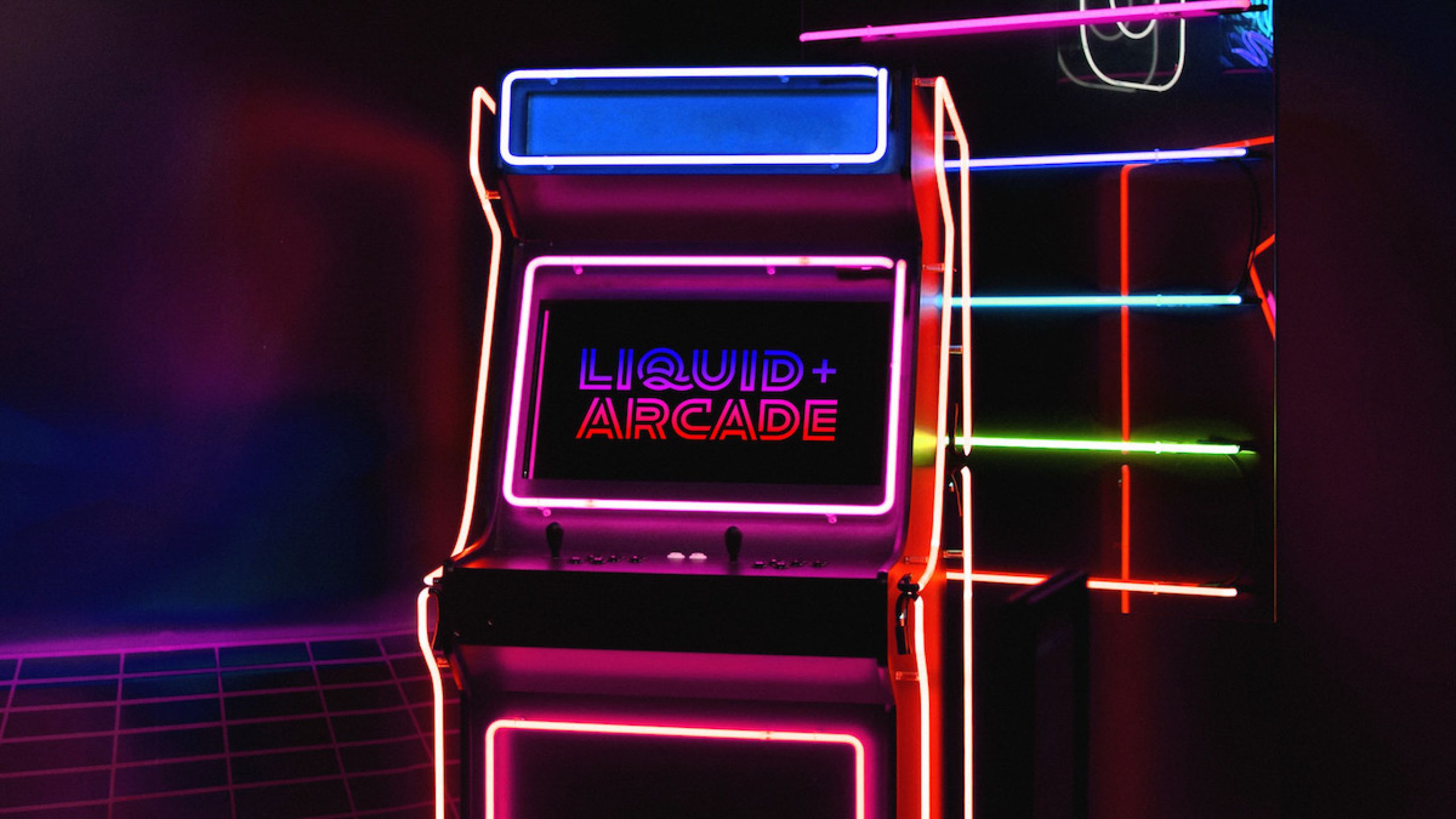 Ad agency Liquid+Arcade's new branding was inspired by retro gaming ...