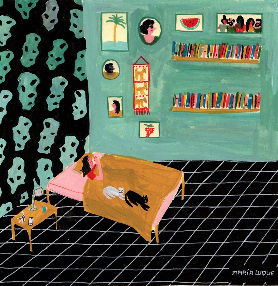 María Luque's rich and colourful illustrations that reveal life in ...