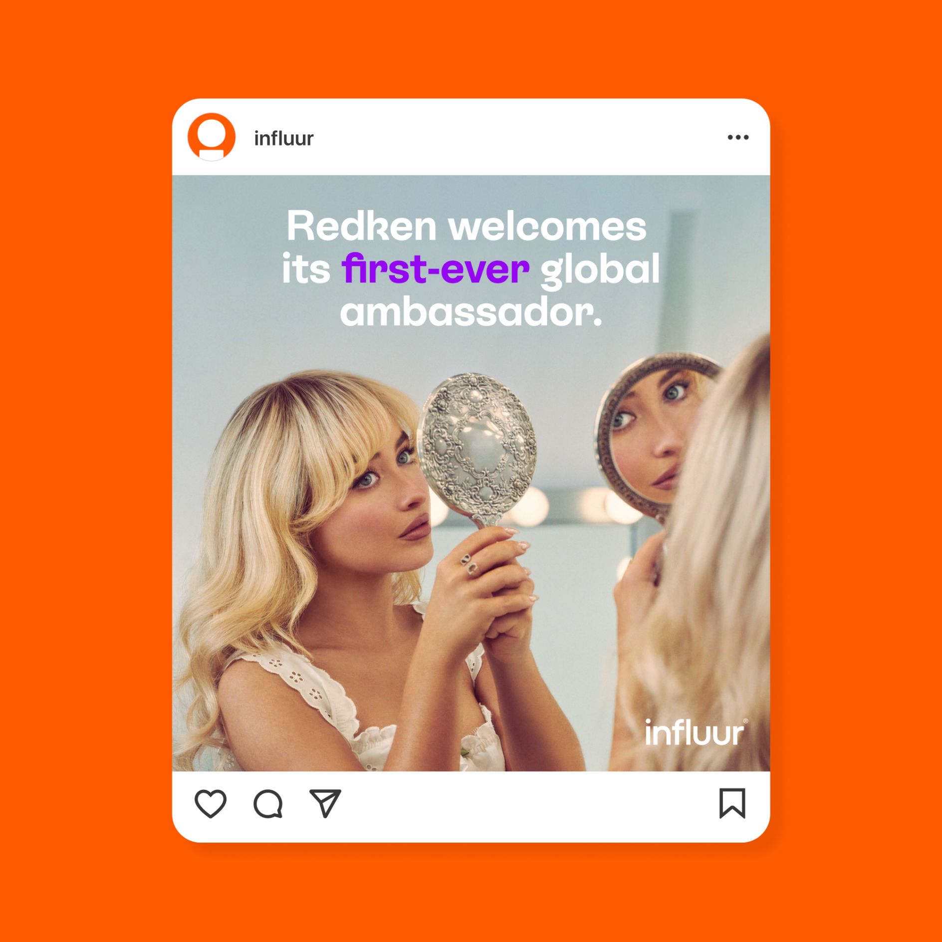Studio Herrström's rebrand of influencer platform Influur is a whole ...