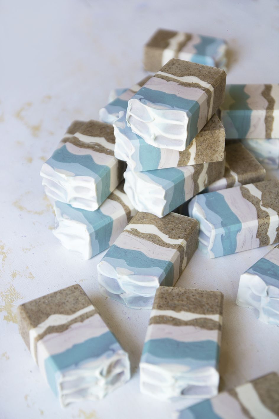 Stunning handmade soap that brings a whirlpool of fine art to your ...
