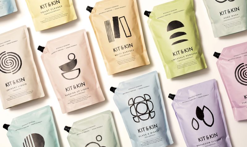 B&B Studio uses organic shapes and abstract silhouettes to create brand ...