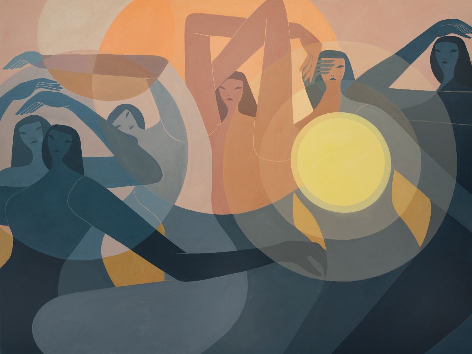 Laura Berger's minimalist figurative paintings that explore our complex ...