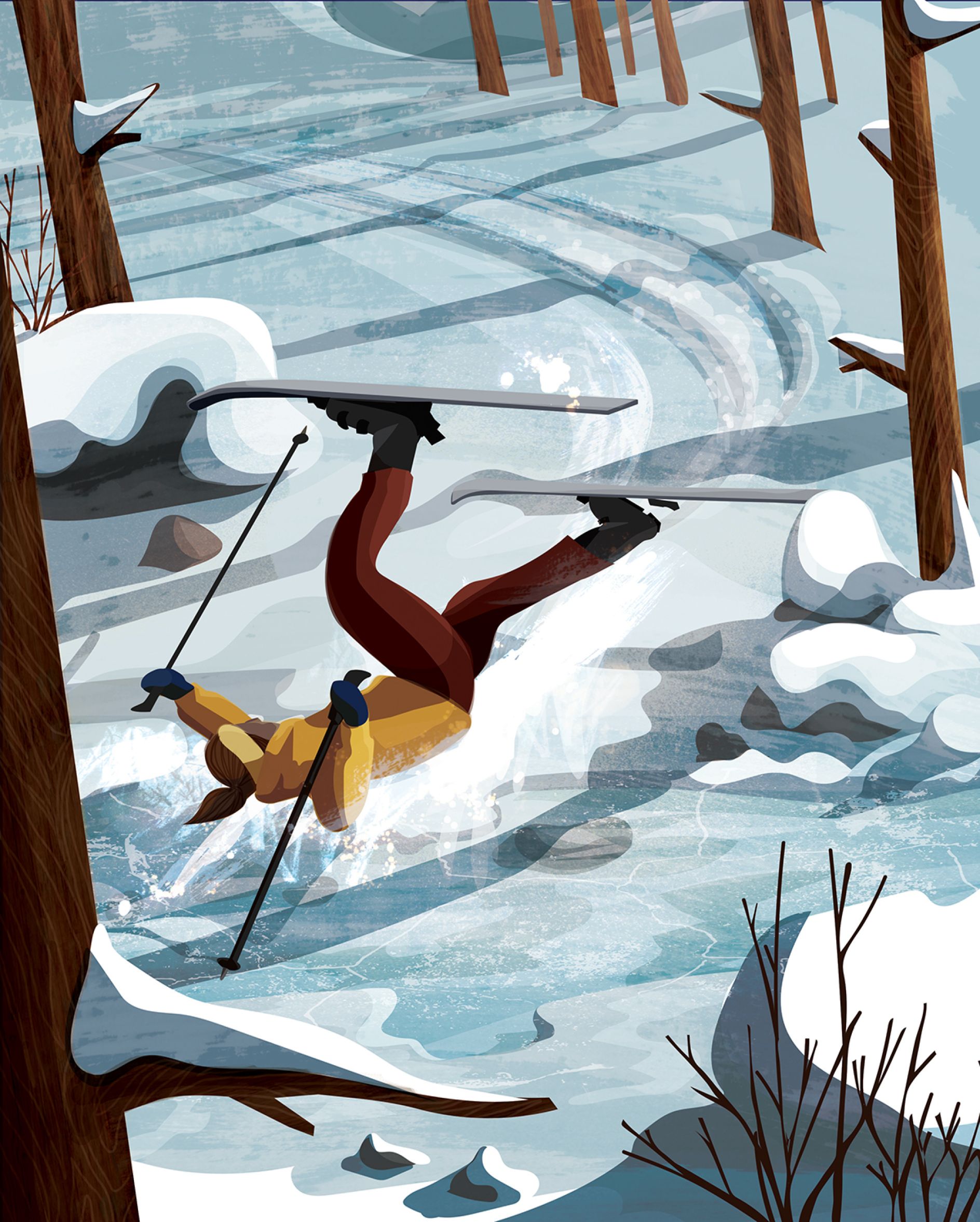 Kerry Hyndman illustrates Survivors, an award-winning book on inspiring ...