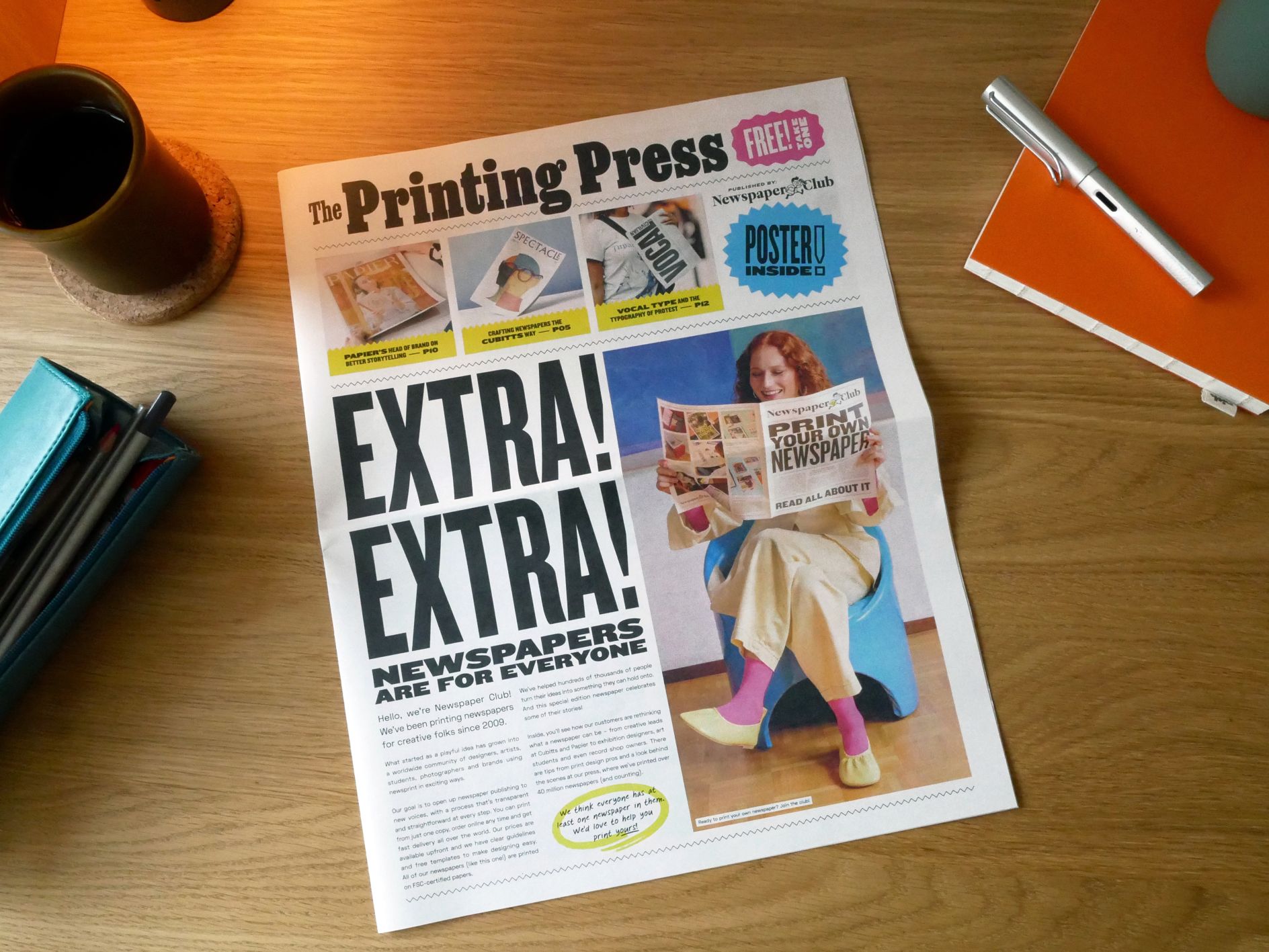 Newspaper Club makes headlines with first-ever publication and bold ...