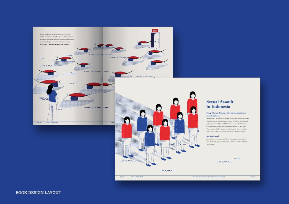 Award-winning illustrations tackle the problem of victim blaming ...