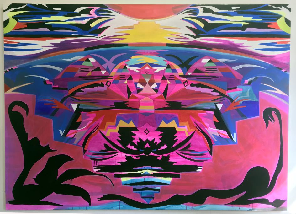 Flamboyant, feminist paintings by Mira Dancy that depict strong and ...