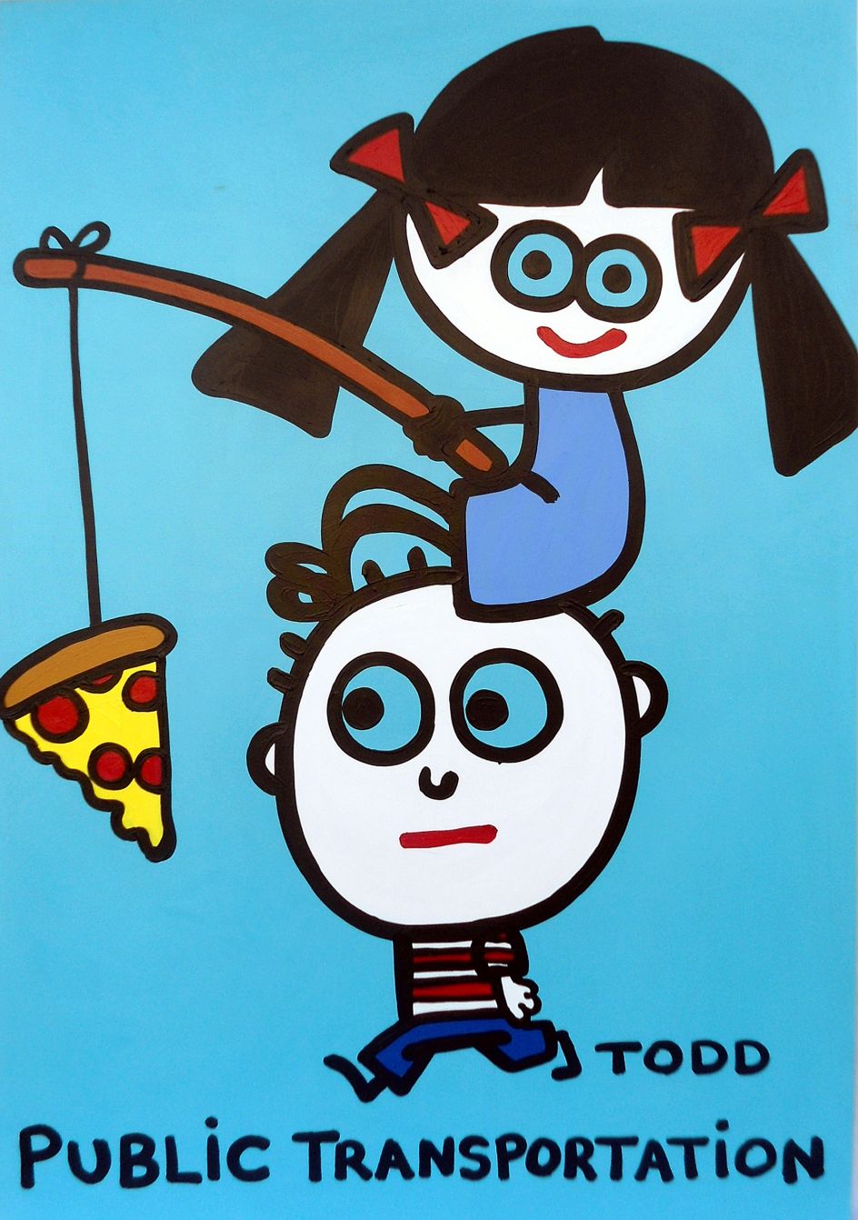 Never Grow Up: Over 100 of Todd Goldman's satirical artworks go on show ...