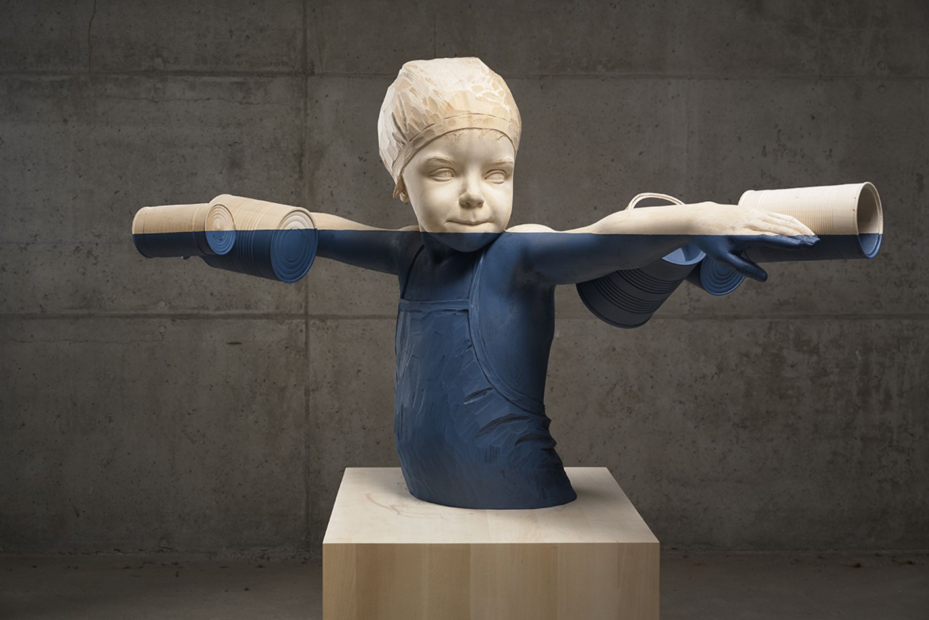 Wooden Wonders: The surreal sculptures of Willy Verginer | Creative Boom