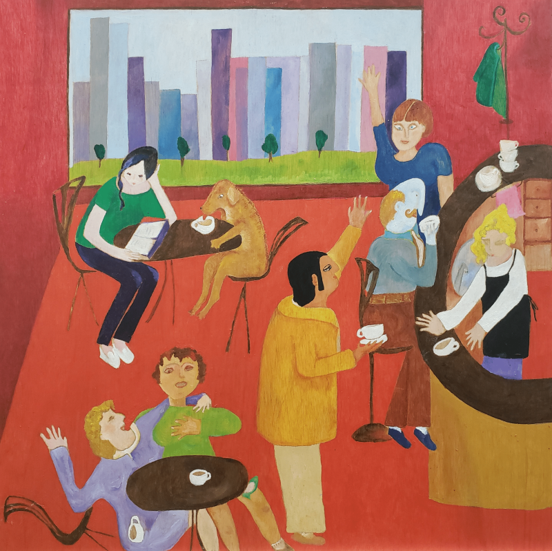 Luna Gambina's paintings of vulnerable moments capture people at their ...