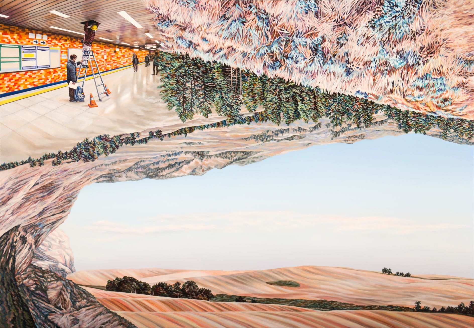 Kevin Chin explores hybrid notions of space in his massive, meticulous ...