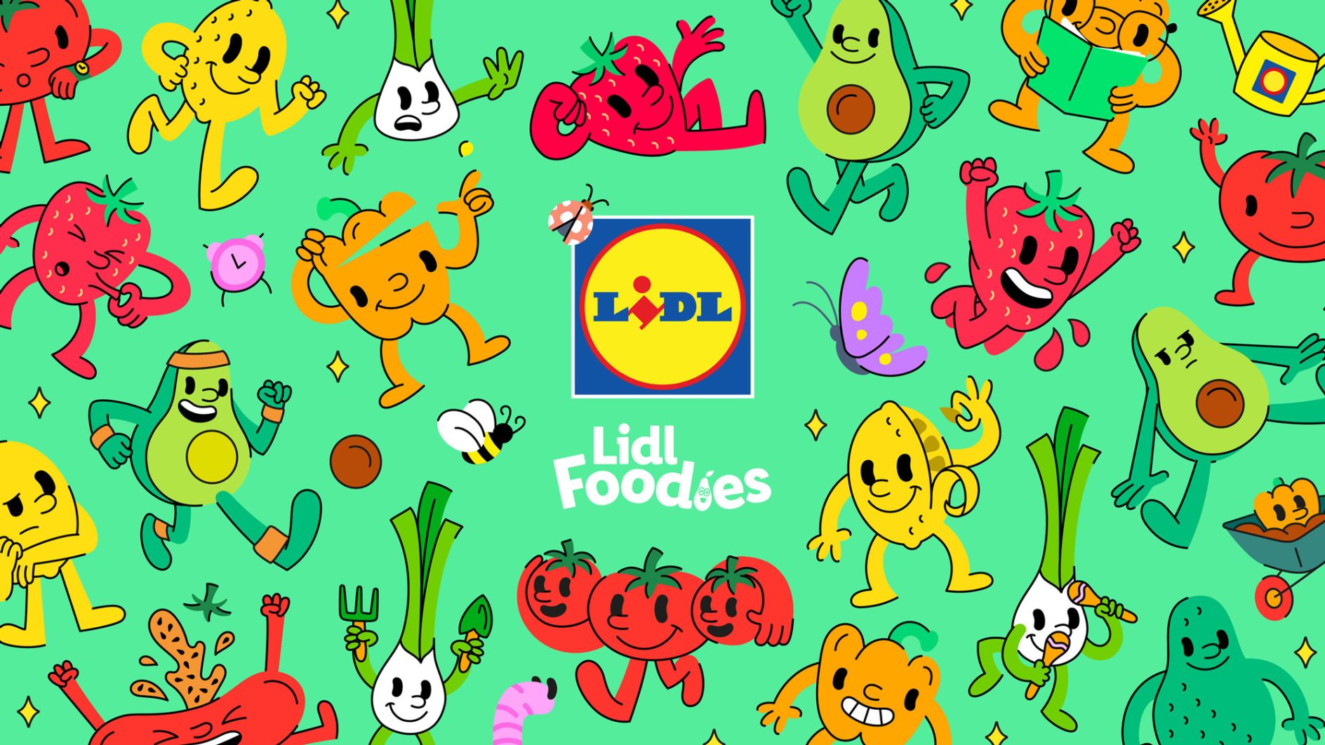 The Lidl Foodies campaign is big on character thanks to animation by ...