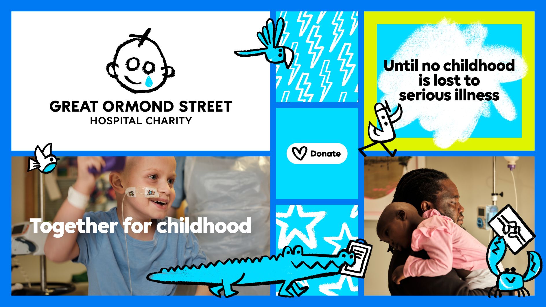 Great Ormond Street Hospital Charity unveils its refreshed brand ...