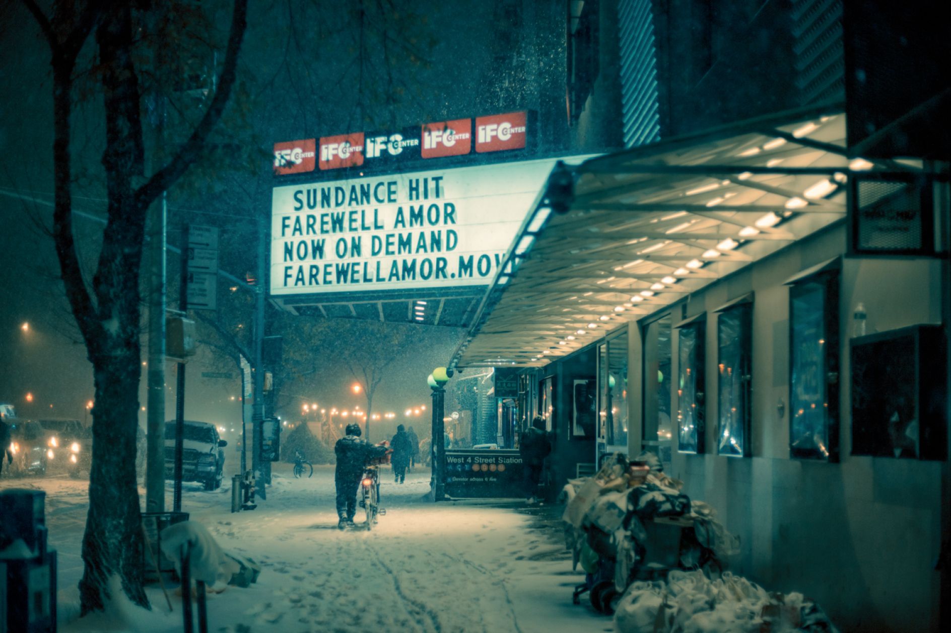 Photographs by Franck Bohbot of an unusually deserted and wintry New ...