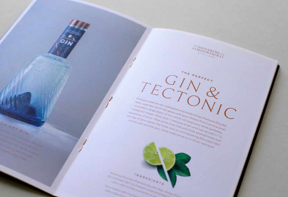 The Allotment raises gin branding to Peak perfection | Creative Boom
