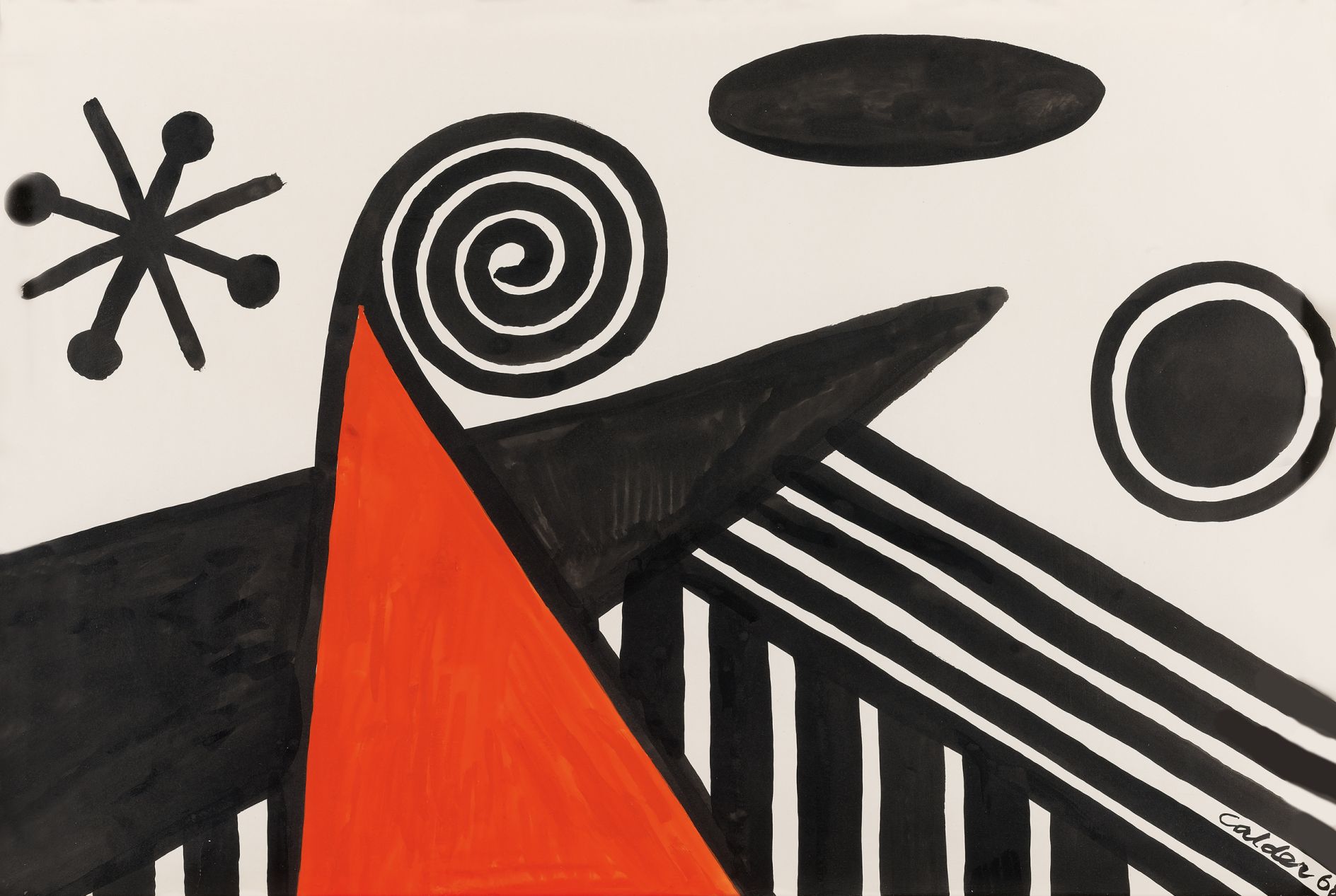Calder on Paper: New exhibitions of gouaches on paper by Alexander ...