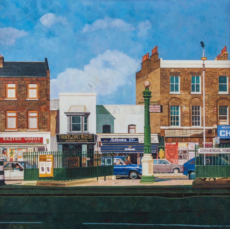 Doreen Fletcher's atmospheric paintings of London's East End reveal ...