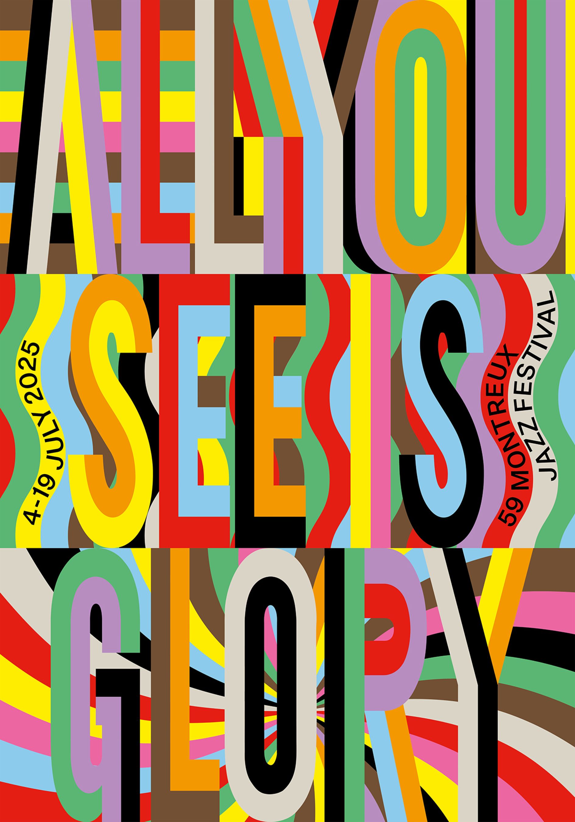 Lakwena designs striking poster for the 59th Montreux Jazz Festival ...