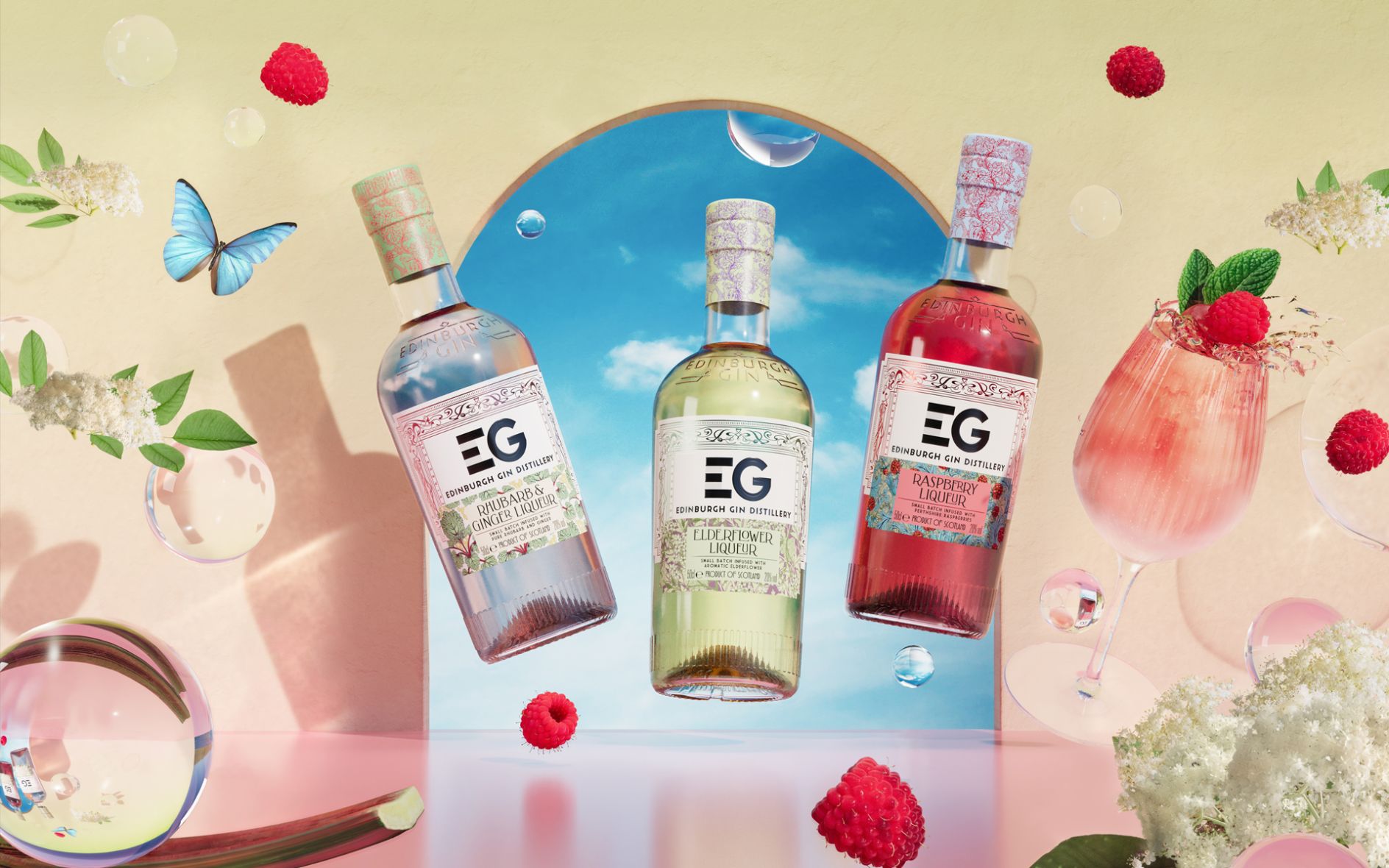 D8 develops new brand world for Edinburgh Gin | Creative Boom