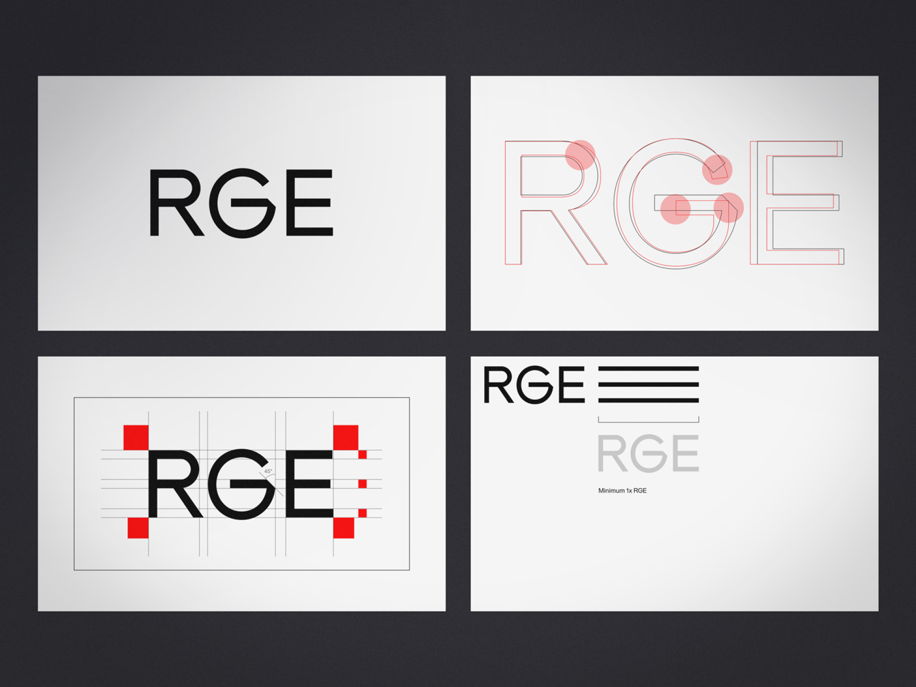 Munich-based agency Moby Digg's bold yet pared back corporate identity ...