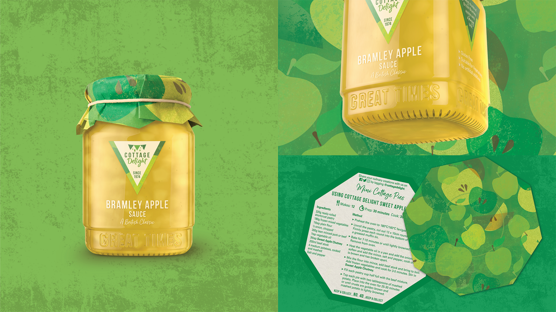 Cottage Delight gets a brand overhaul by BrandOpus to attract a younger ...