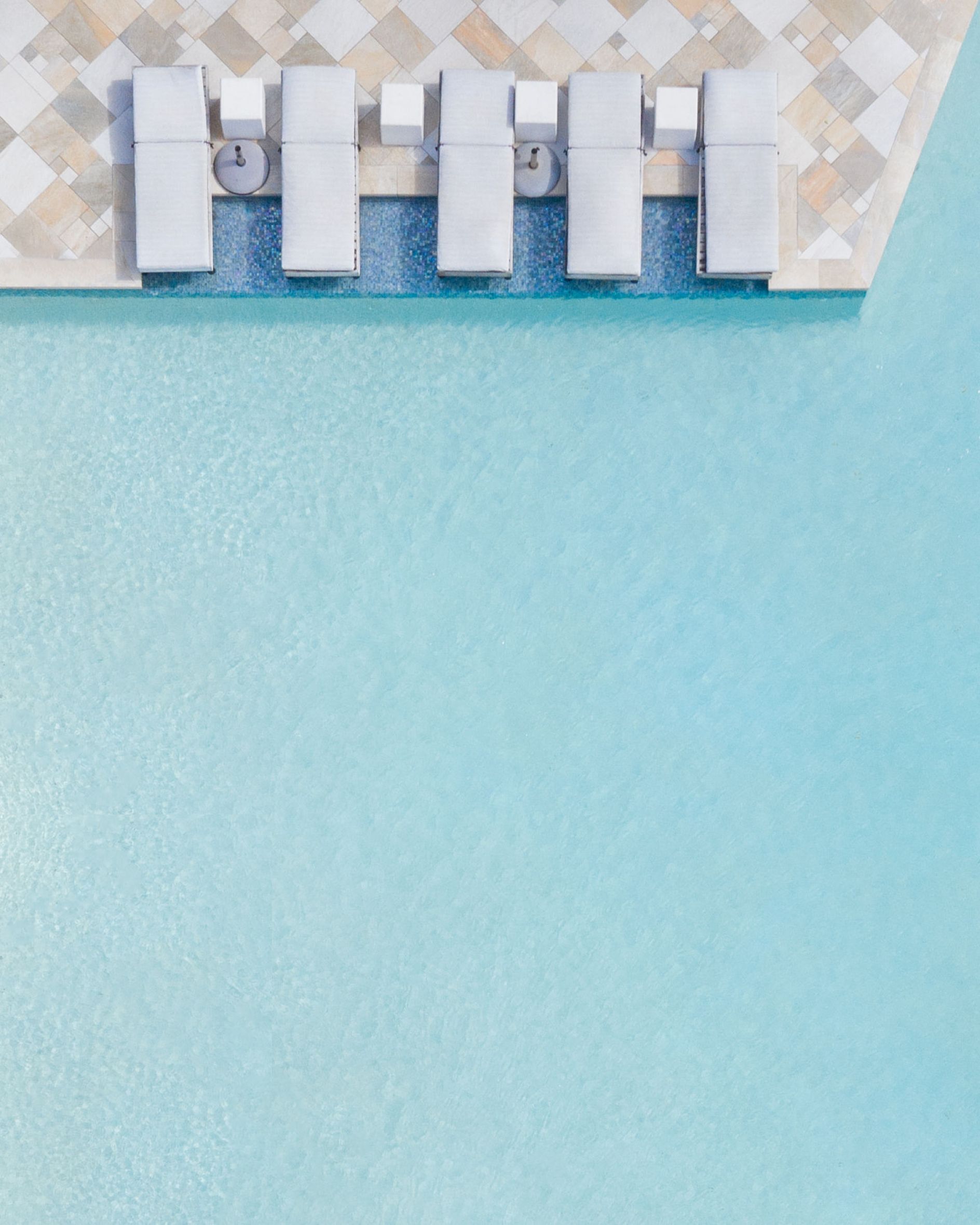 The beauty of swimming pools captured from above by aerial photographer ...