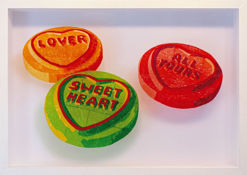 Sustainable artworks of classic, nostalgic sweets made from their ...