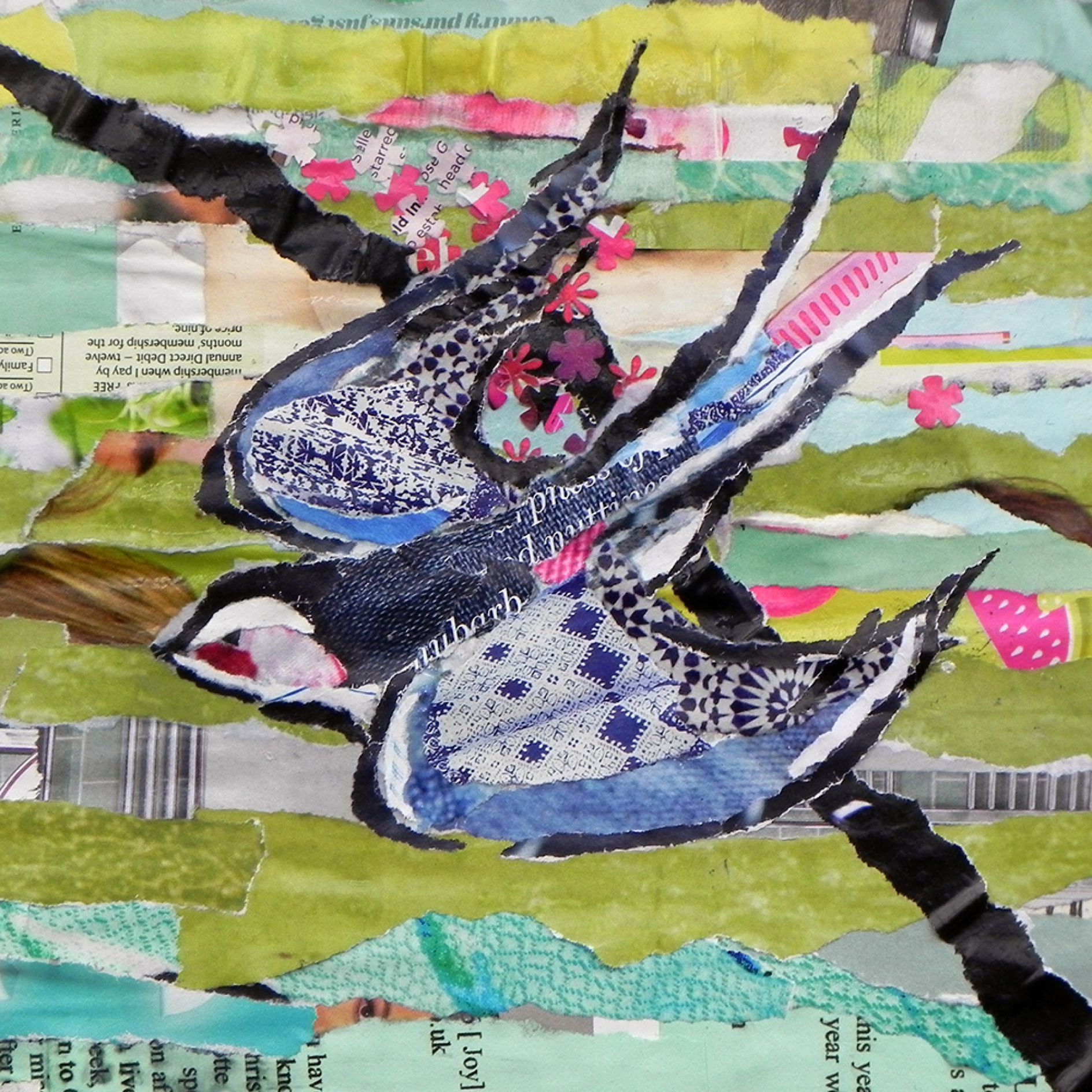 Old magazines get ripped apart to create stunning recycled paper art ...