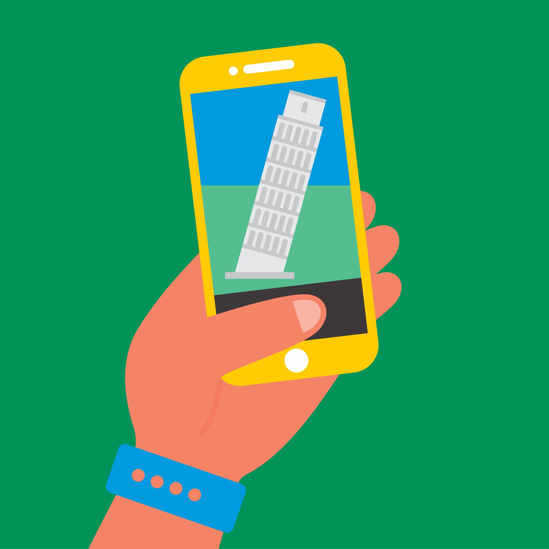 Timothy Hunt's witty, graphic art with simple shapes and bold colours ...