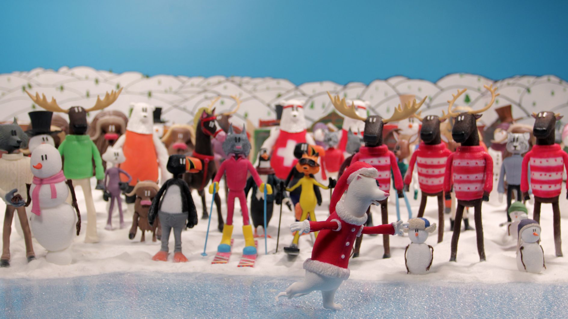 Family's homemade stop-motion Christmas film gets global streaming ...