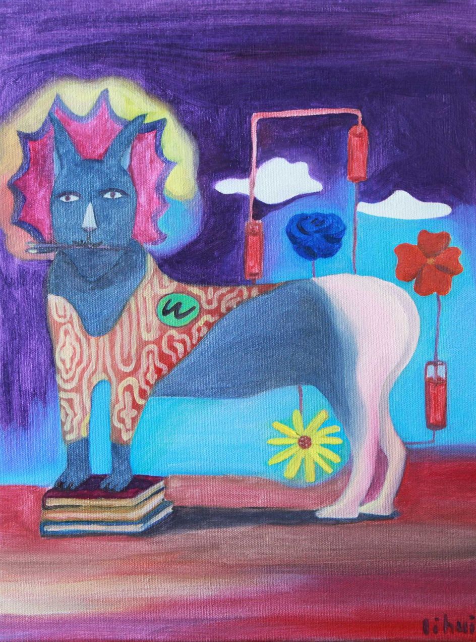 Lihui Liang's transformative paintings reimagine her portrait subjects ...