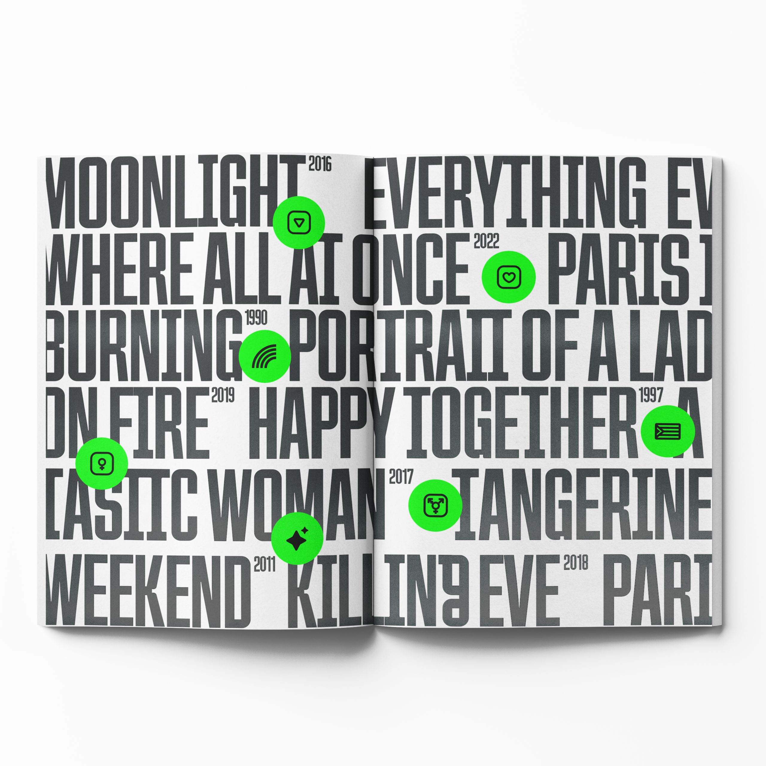 Inclusive Queering typeface draws inspiration from LGBT+ paraphernalia ...