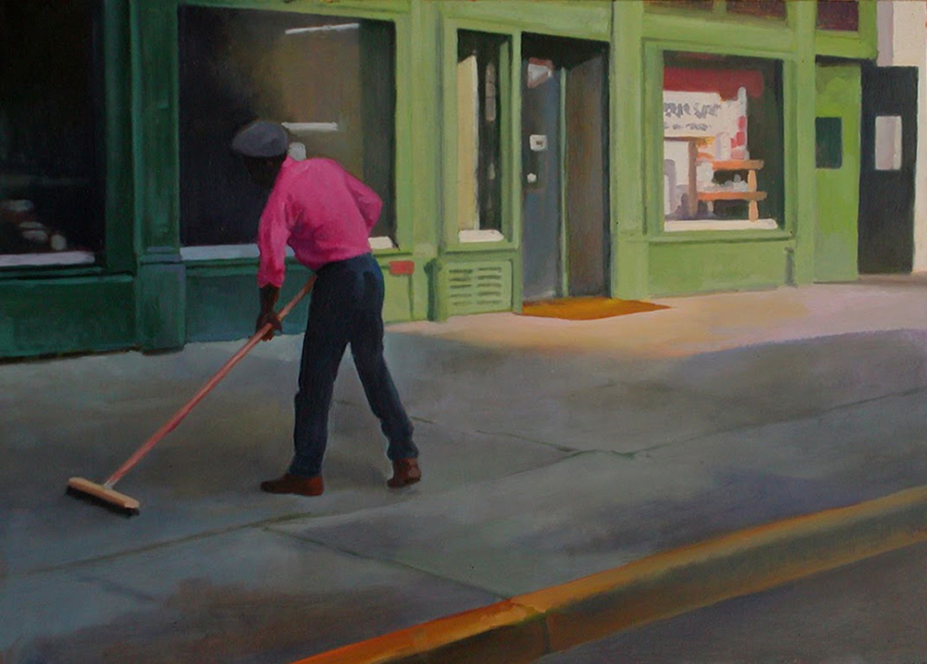Sexually charged oil paintings that glimpse into classic Americana ...