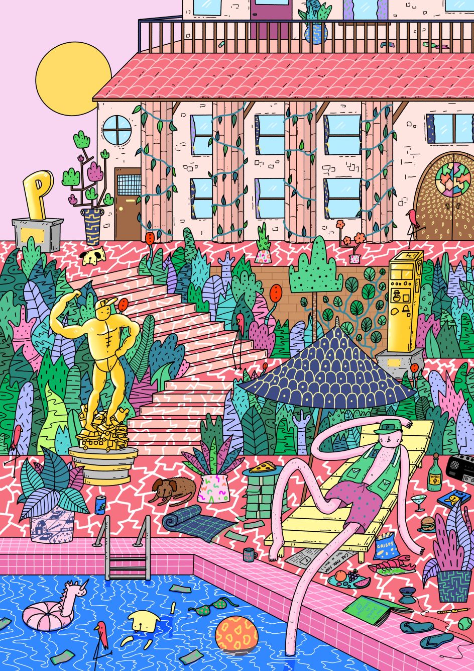 George Goodwin's detailed, quirky illustrations that show a love of ...
