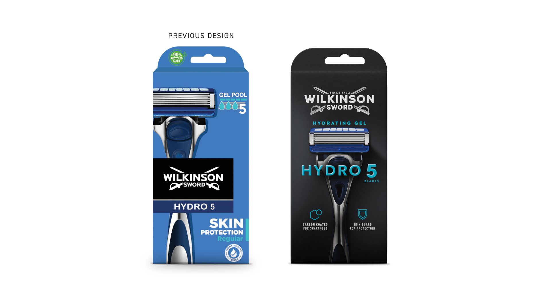 Wilkinson Sword rebrand celebrates its sword-making origins | Creative Boom