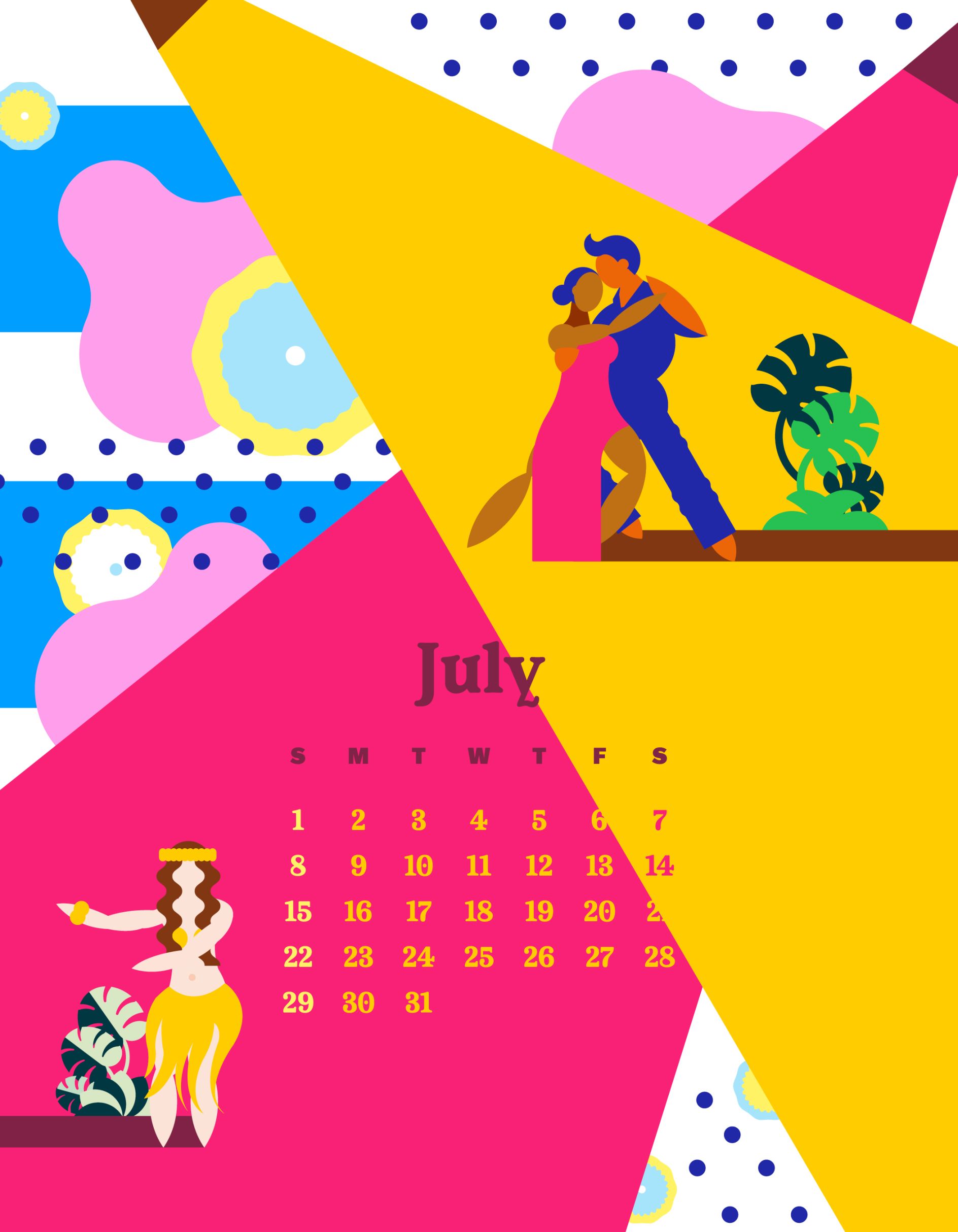 Vibrant, illustrated calendar by Pilar Torcal celebrates every month of ...