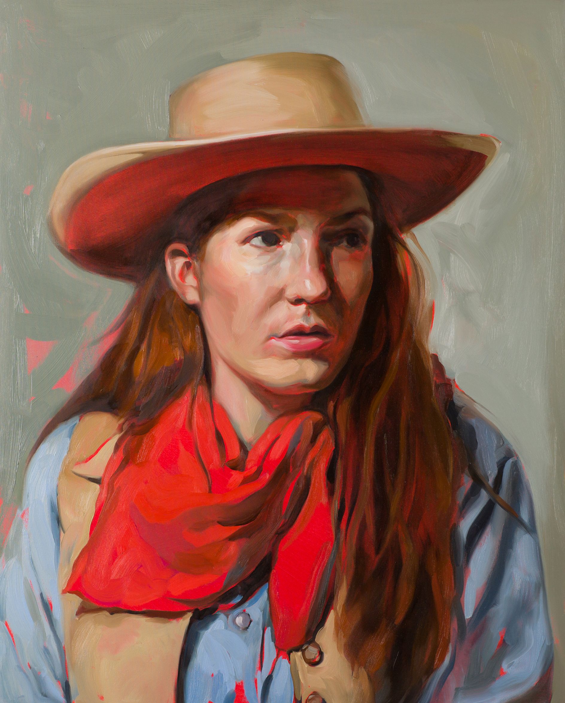 Paintings of female cowboys offer a feminist view of the Wild West ...