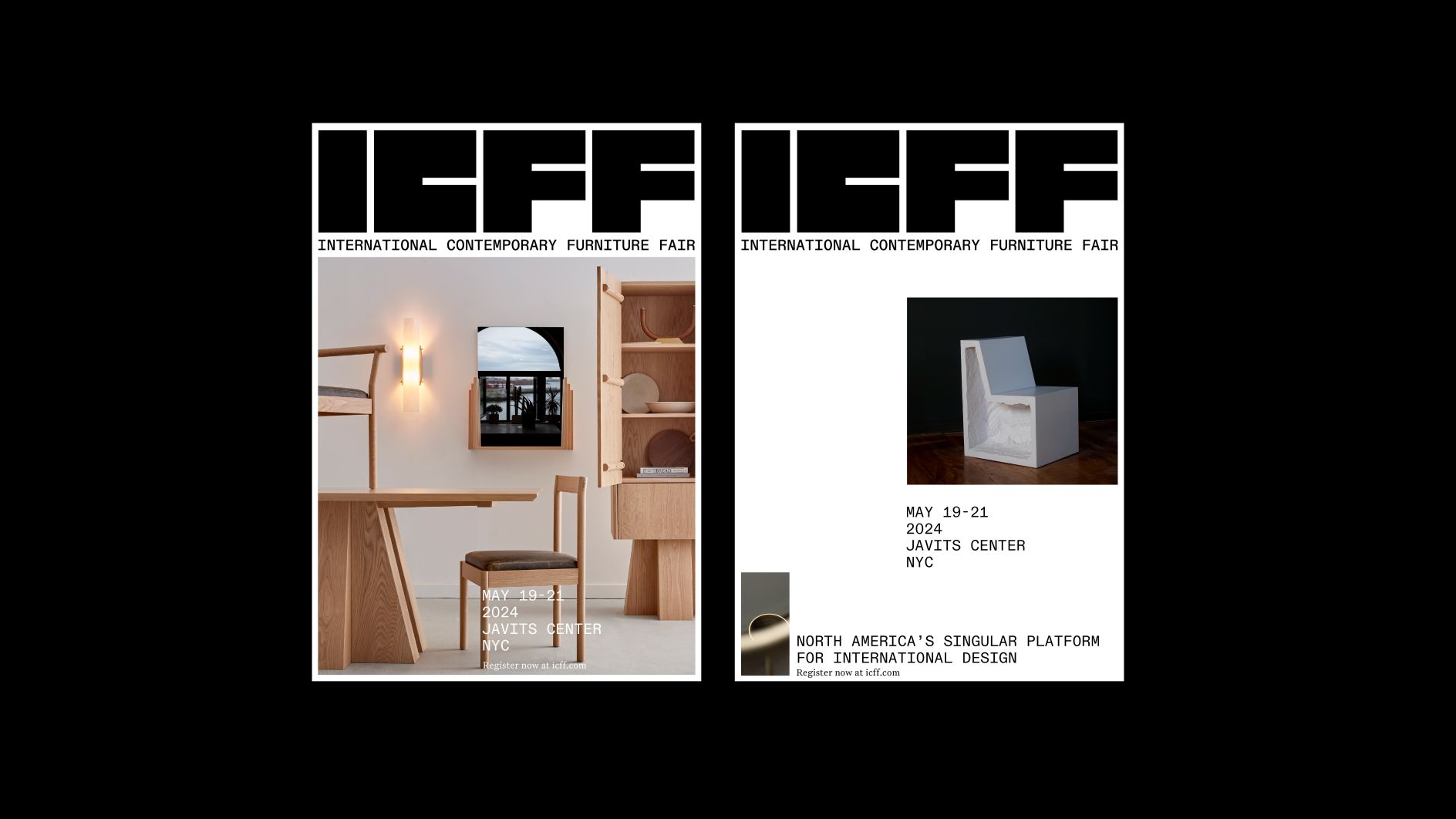 Rebrand of New York's big furniture fair is inspired by the grid of the ...