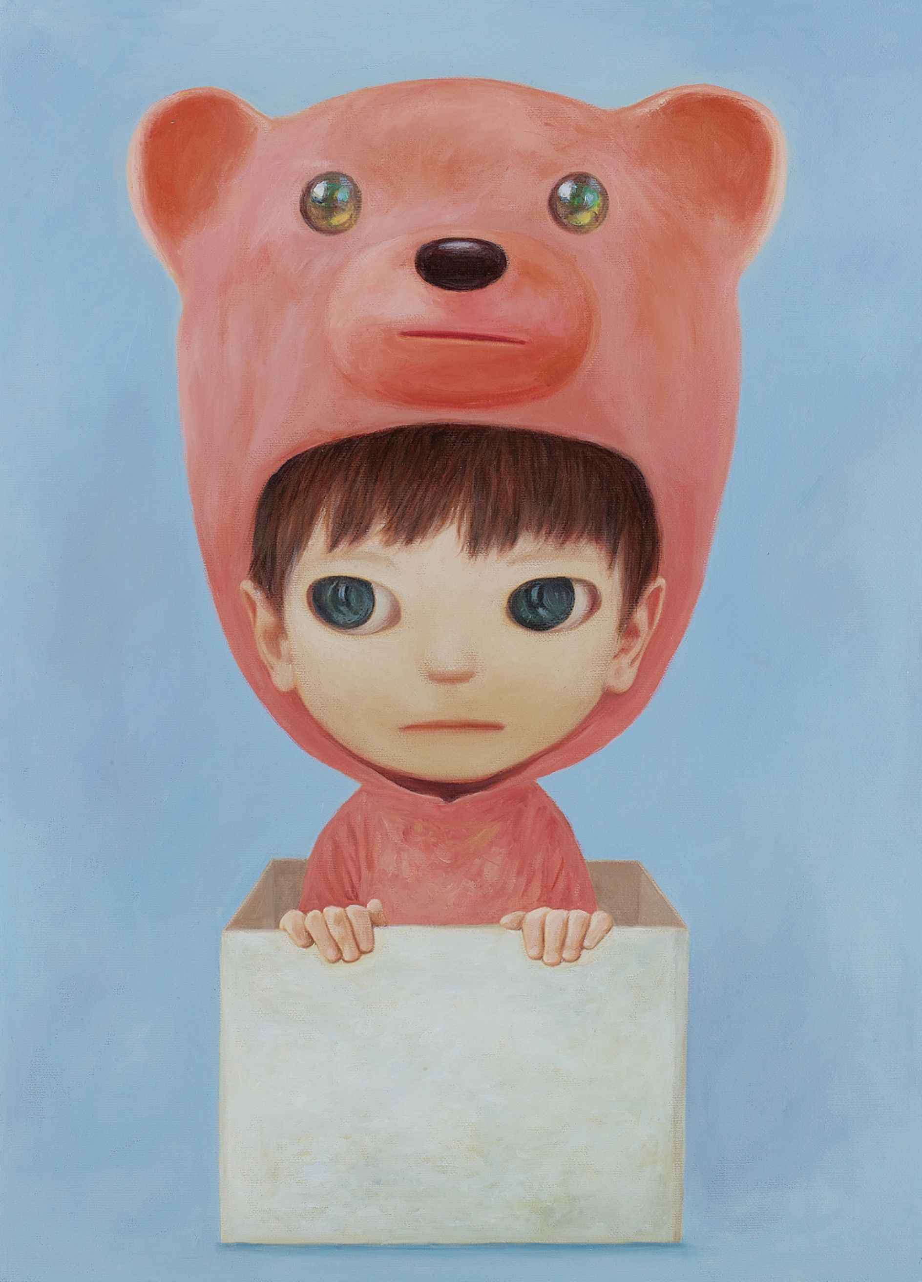 Animal Crossing: Oil paintings by Mayuka Yamamoto of enigmatic children ...
