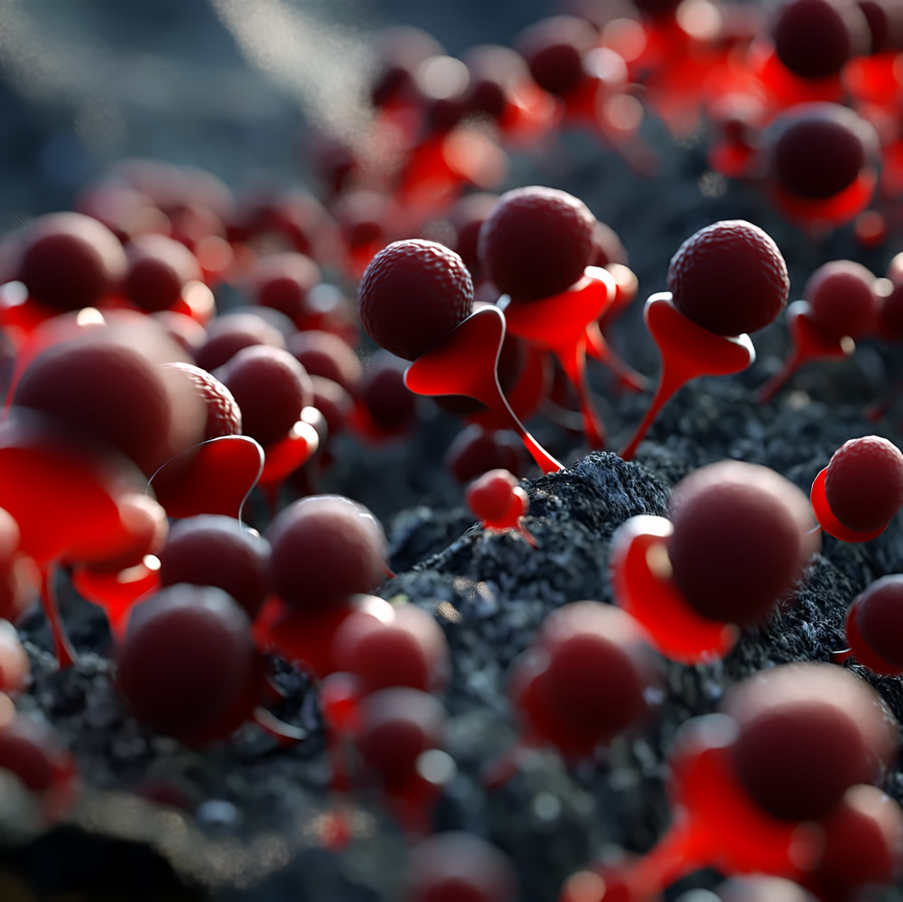 Alien flowers, plants and crystallised rocks imagined by digital artist ...