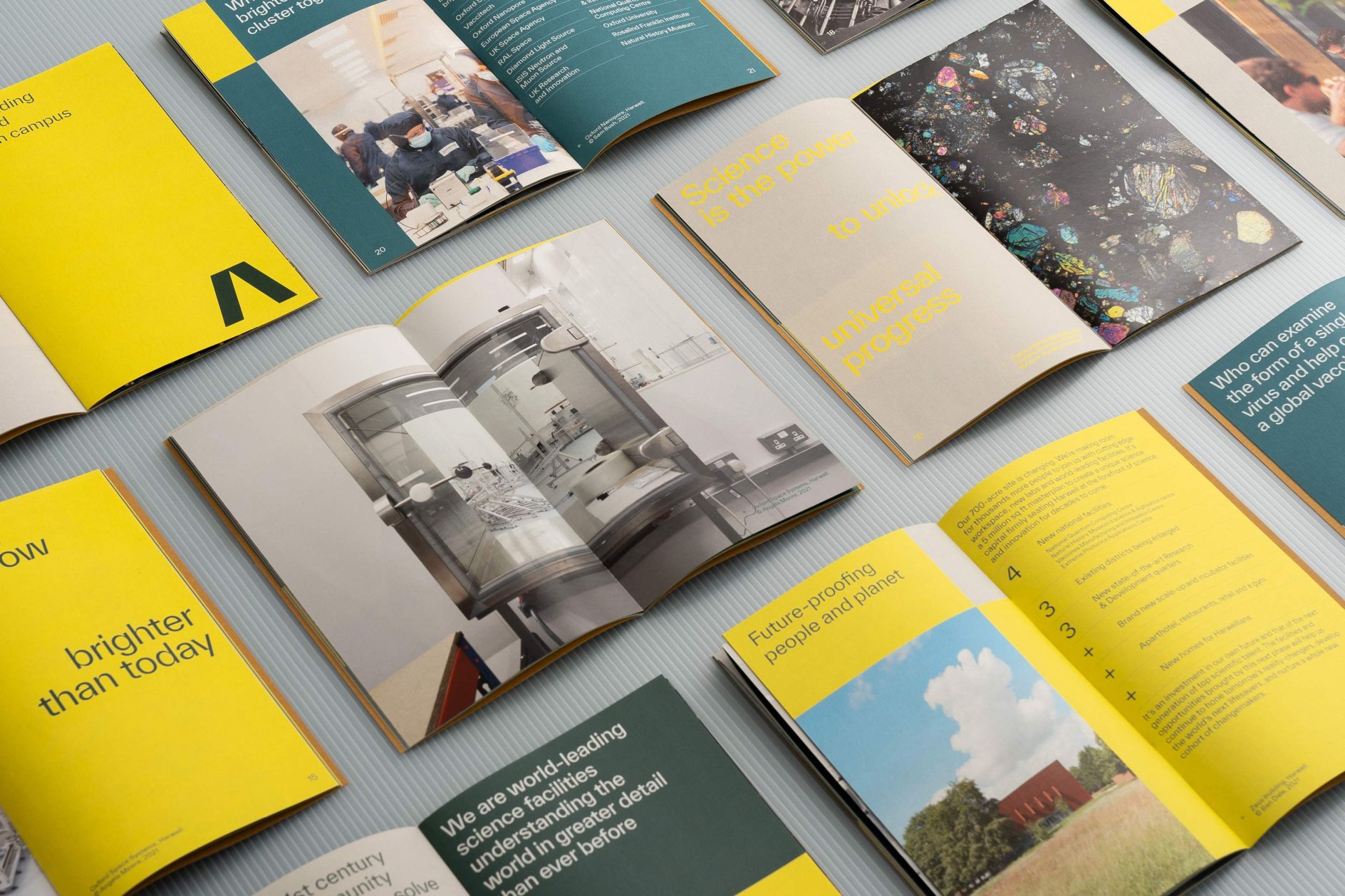 dn&co's new identity for Harwell, the UK's leading science and ...