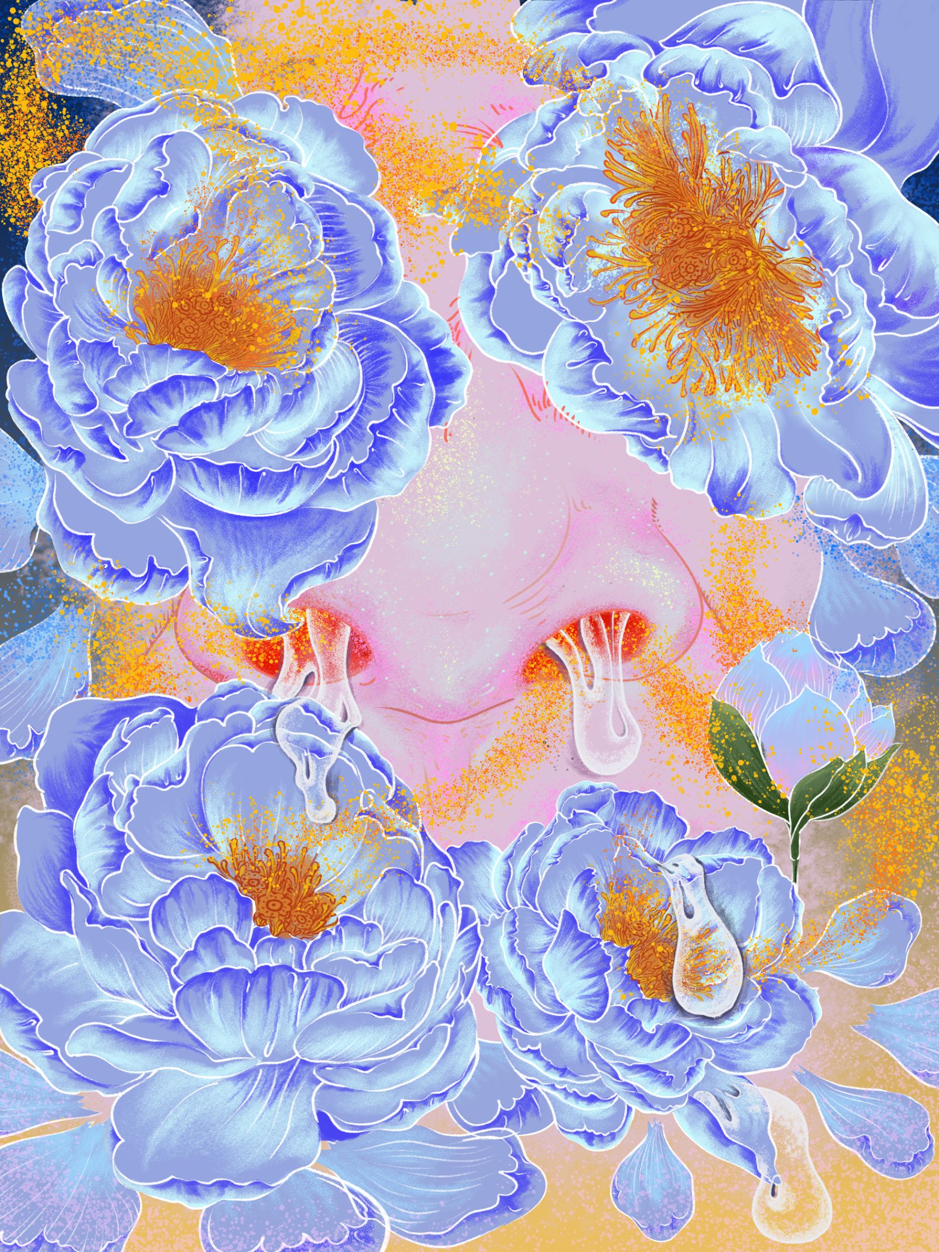 Wenjia Wang's unusual illustrations give personality to our internal organs | Creative Boom