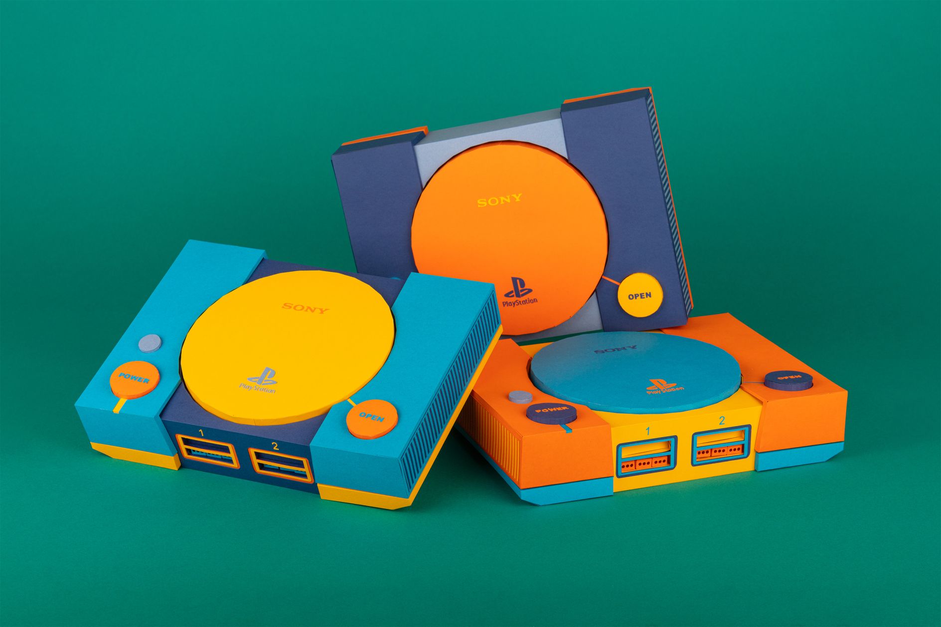 Natalie Wong's paper sculptures of classic video game consoles ...