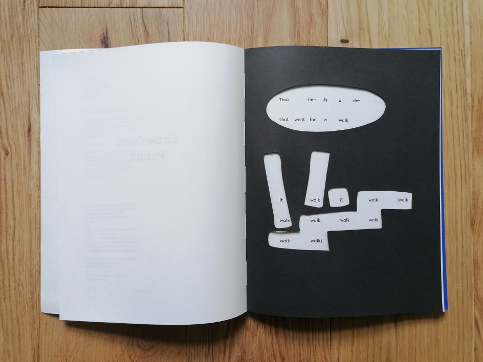Little Dead Rabbit: playful poetry book finds new ways to balance text ...