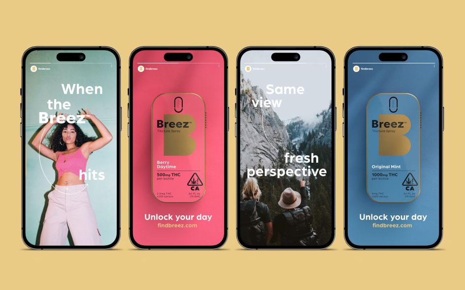Cannabis-based brand Breez gets a dope new identity courtesy of Robot ...