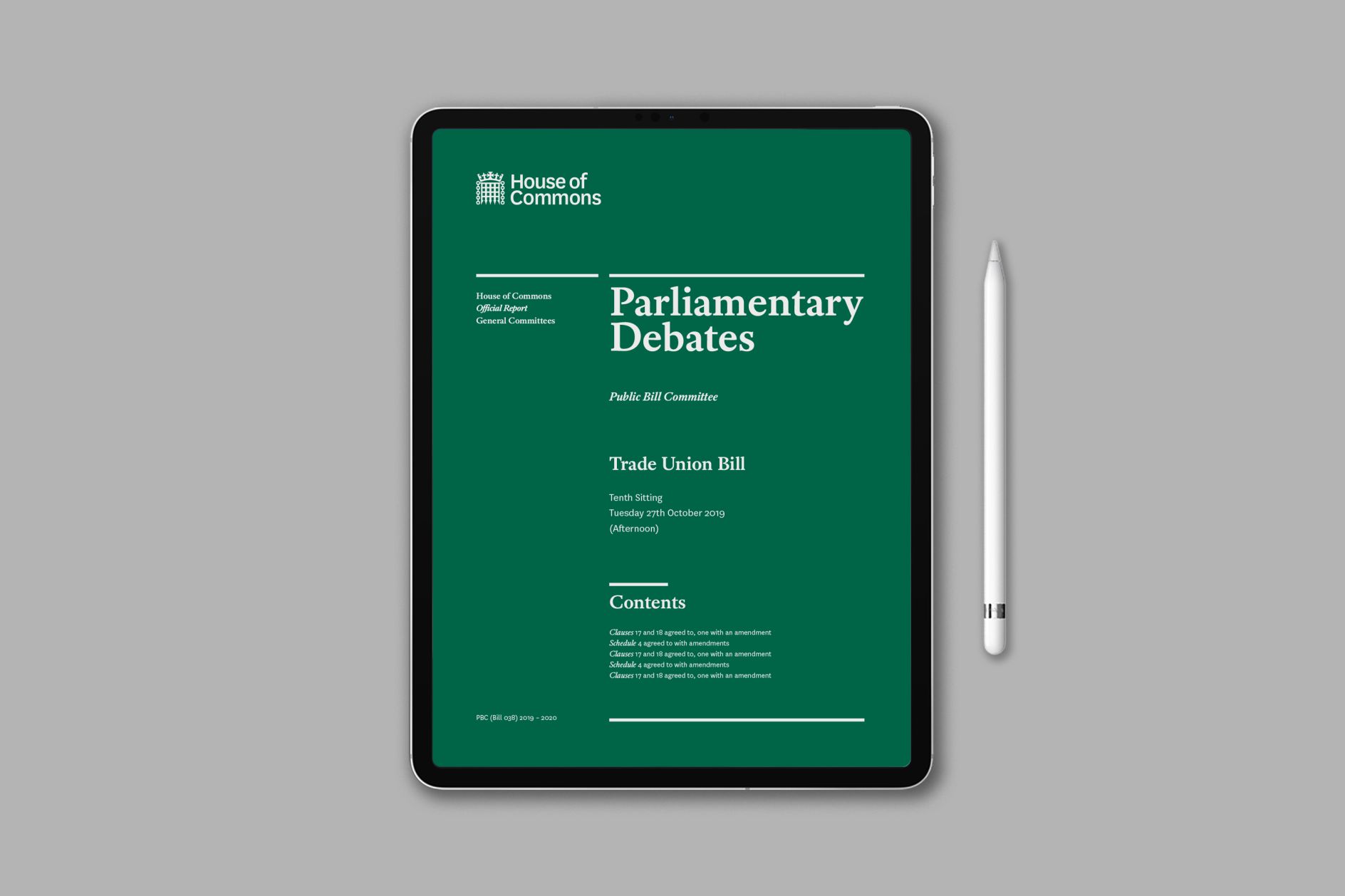 SomeOne behind the first rebrand in 10 years for the House of Commons ...