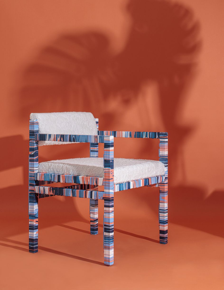 Craig Black creates joy-focused bold typographic chair designs ...