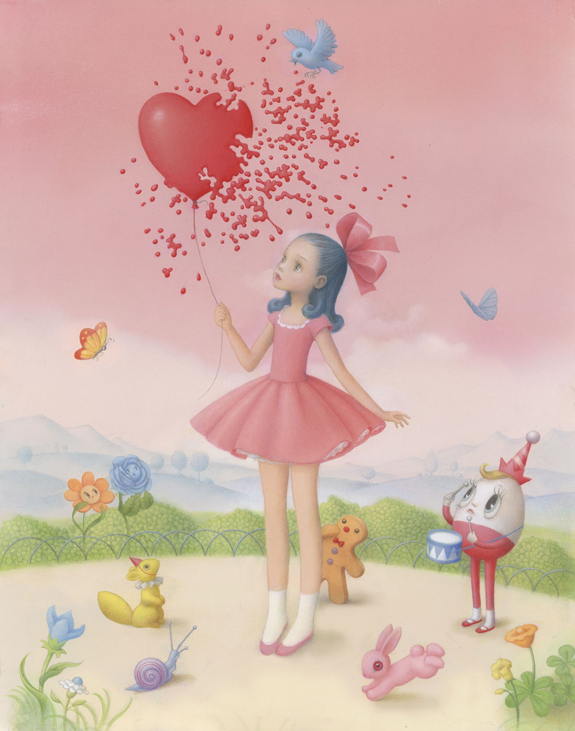 Nicoletta Ceccoli's childlike paintings are a delectable balance of ...