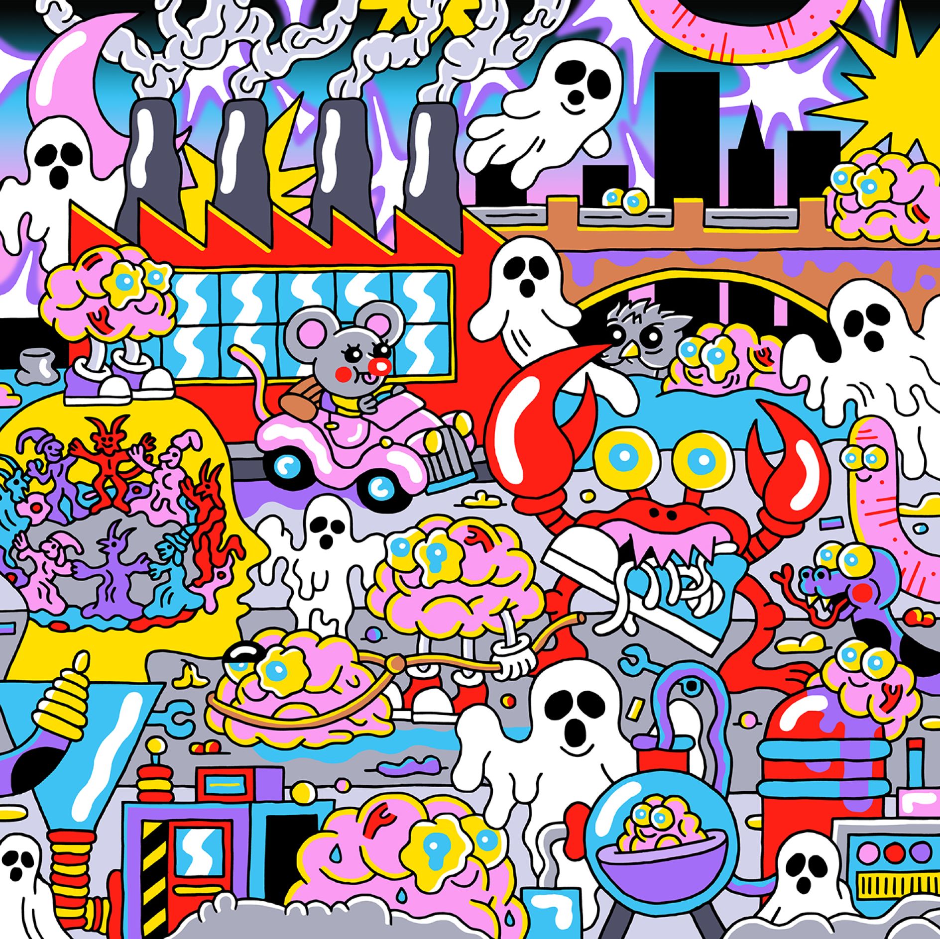 Illustrator Sam Taylor on his psychedelic kids' book inspired by the ...