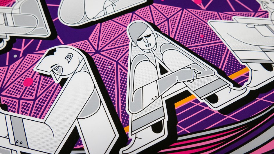 Ben Eine collaborates with Hownosm to create Spirit, a new font made up ...